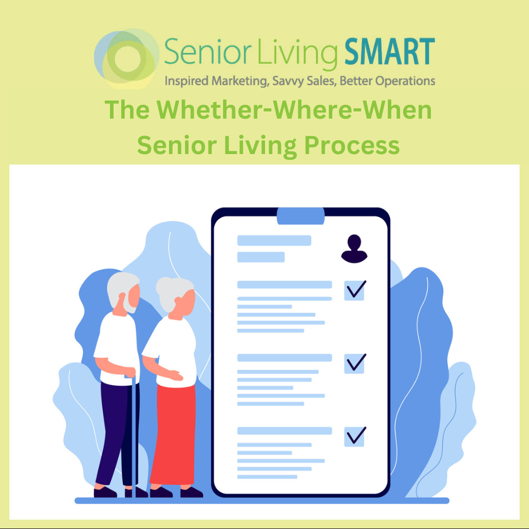 Game of W's: The Whether-Where-When Senior Living Process - Senior ...